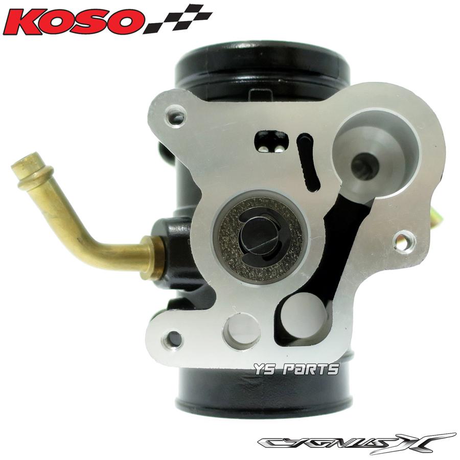 [正規品]KOSO新設計ビッグスロットルボディー/ビッグスロボ37mm BWSR/BW'SR/BWS R/BW'S R/ビーウィズR[2JS]BWS125/BW'S125[2型][155cc ...