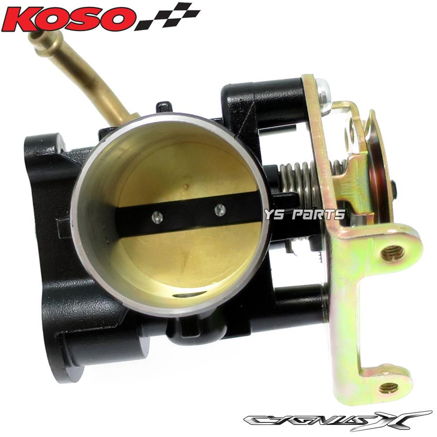 [正規品]KOSO新設計ビッグスロットルボディー/ビッグスロボ37mm BWSR/BW'SR/BWS R/BW'S R/ビーウィズR[2JS]BWS125/BW'S125[2型][155cc ...