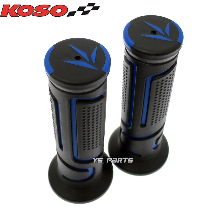 KOSO WINDグリップ黒/青ビーウィズ100/BW'S100/BWS100/ビーウィズ125/BWS125/BW'S125[台湾5S9]BW'S125X[台湾46P]BW'S R[台湾 ...