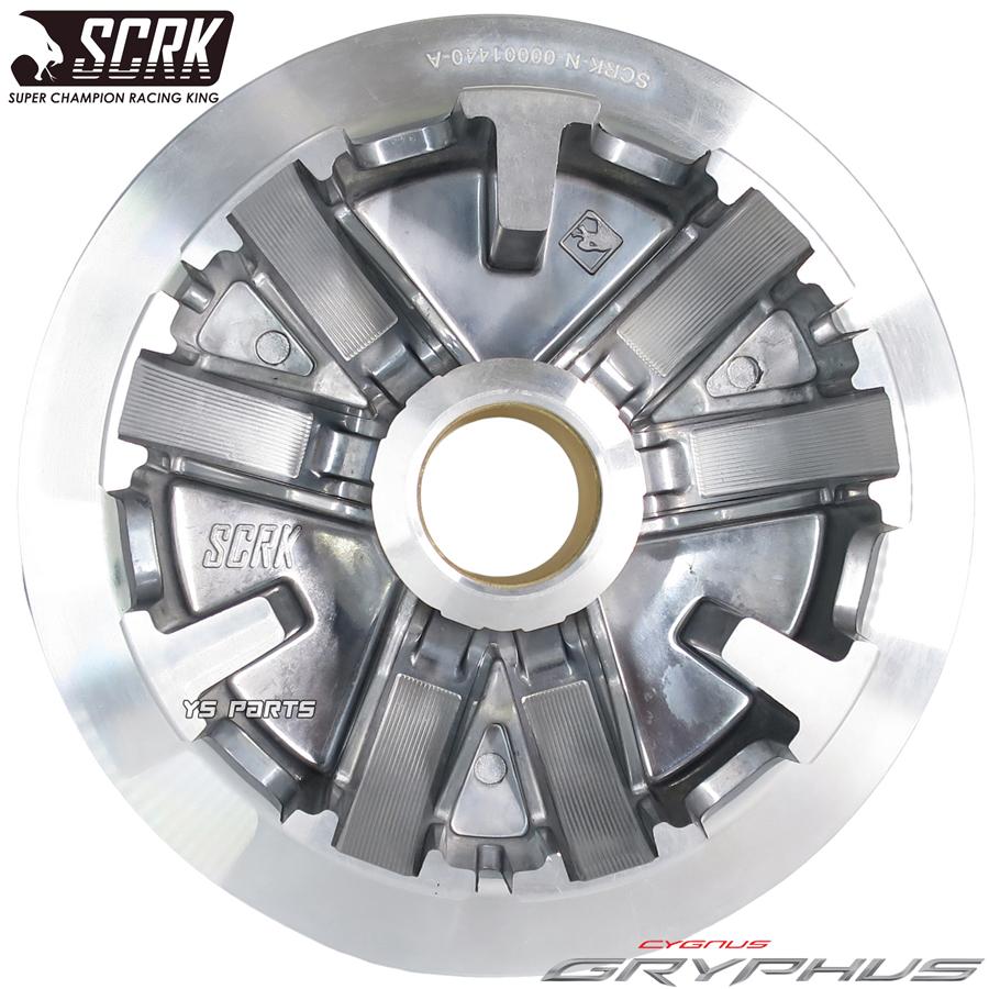 [プーリー外径139mm]SCRKハイスピードプーリー トリシティ125[SEK1J/BCS3]トリシティ155ABS[SG81J/BGD6]ローラーガイドCNC切削モデル : YS ...