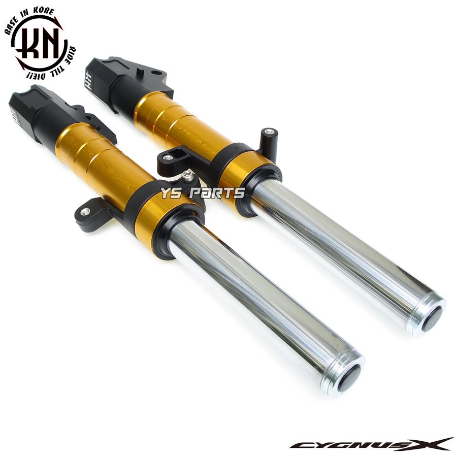 超高品質 スーパーフロントフォーク金2型シグナスX SE44J 28S 4C6 1CJ 3型シグナスX 1YP 1MS 260mmビッグディスク+ノーマルキャリパー専用サポート付 : YS ...