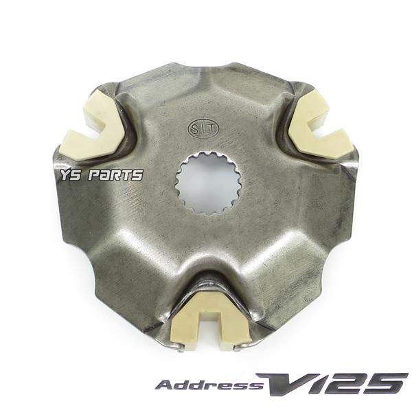 [高品質]アドレスV125G[K5/K6/K7/K9,CF46A/CF4EA]アドレスV125S[L0,CF4MA]STDプーリーASSY[ランププレート+スライドピース+ローラー6個付 ...