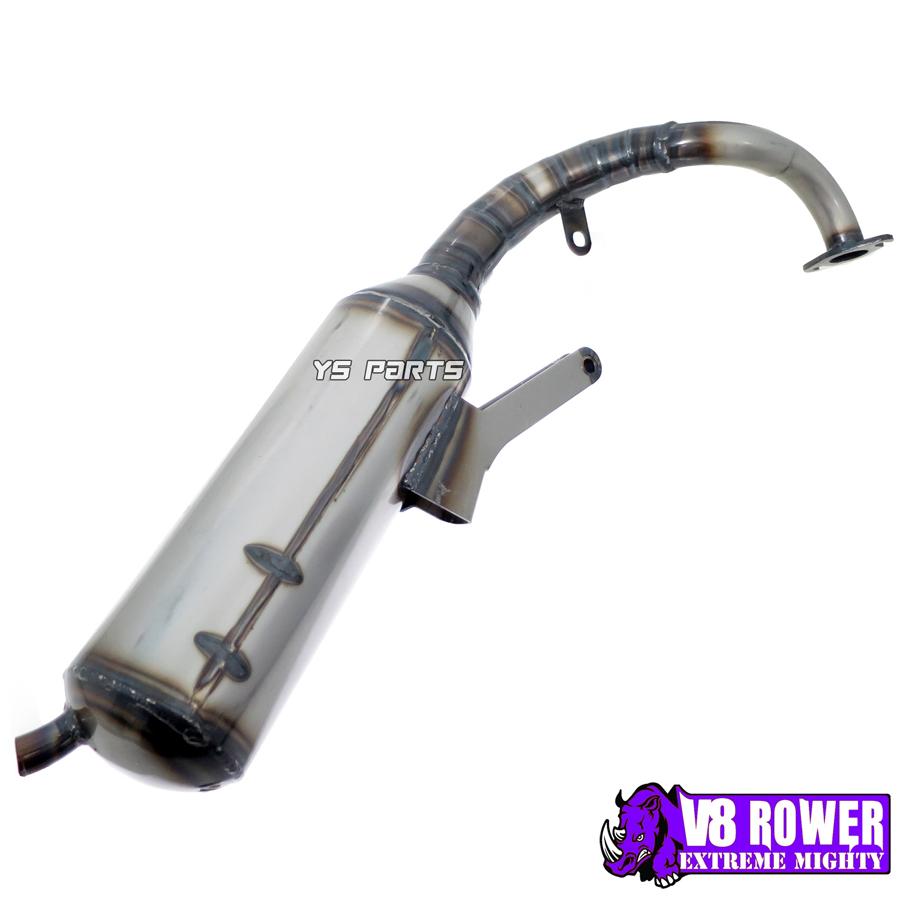 50cc-75cc対応 V8軽量スポーツチャンバー銀 Live Dio ライブディオJ ライブディオST ライブディオSR ライブディオZX ライブディオチェスタ AF34 AF35 : YS ...