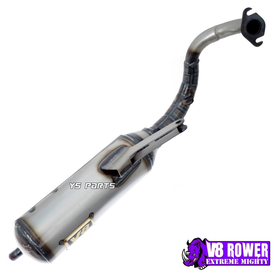 50cc-75cc対応 V8軽量スポーツチャンバー銀 Live Dio ライブディオJ ライブディオST ライブディオSR ライブディオZX ライブディオチェスタ AF34 AF35 : YS ...