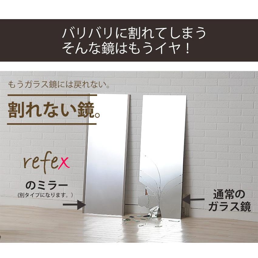 ドア掛けミラー 20 120cm 姿見 割れない鏡 安全 リフェクスミラー