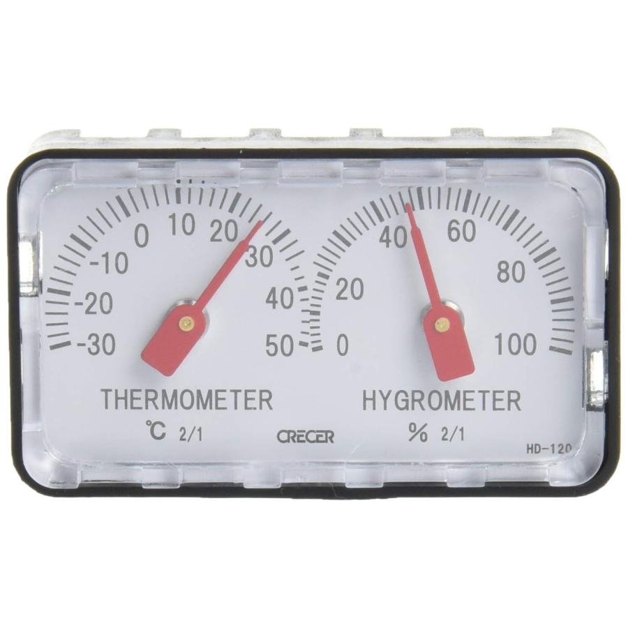 クレセル 精密温・湿度計 卓上用 HD-120 ブラック : Y’s Street - 通販 - Yahoo!ショッピング