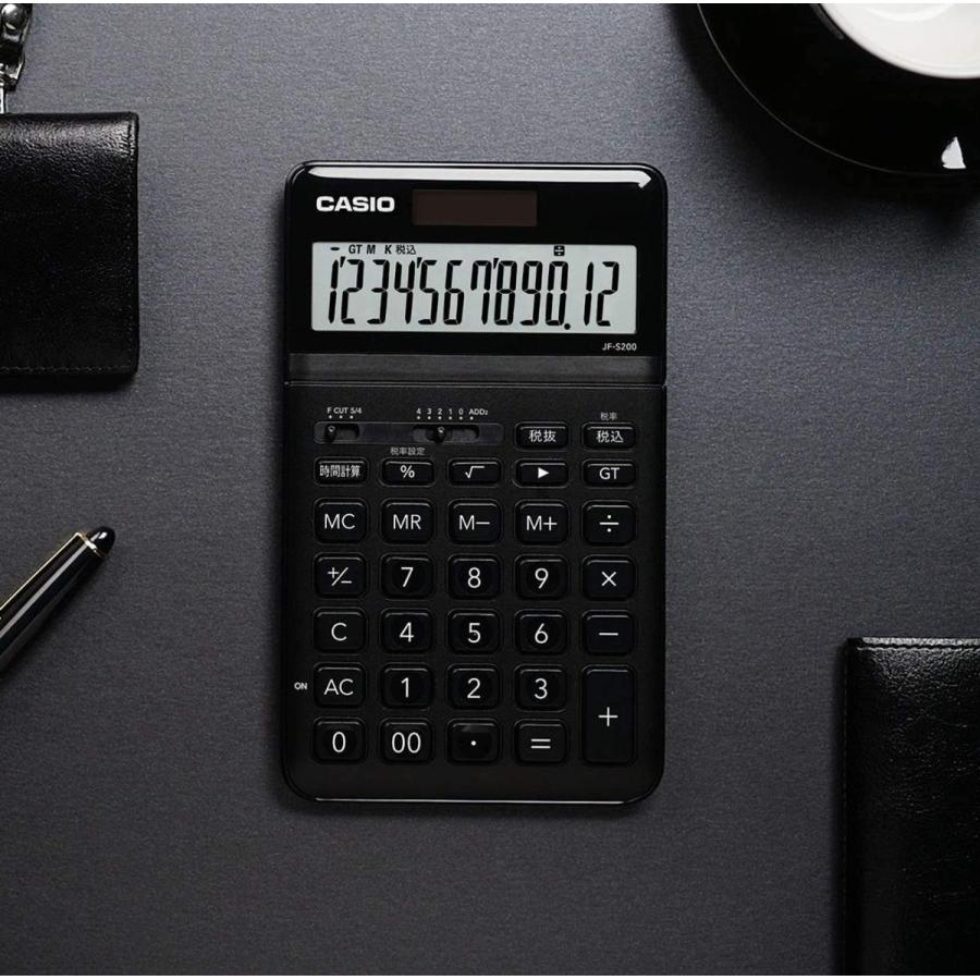 カシオ 卓上タイプ 12桁 電卓CASIO 本格実務電卓 JF-120VB-N 即納！最大半額！