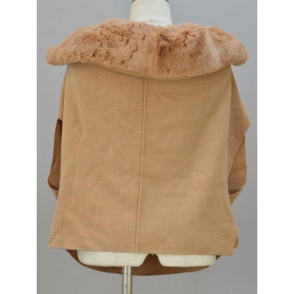 レキップヨシエイナバ L'EQUIPE YOSHIE INABA ラビットファー ニットセーター 38サイズ ブラウン レディース F ...