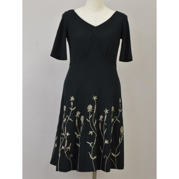 Sybilla シビラ ワンピース 花柄 刺繍 Mサイズ ブラック レディース e_u F-L7867 : TRIVANDRUM - 通販 - Yahoo!ショッピング