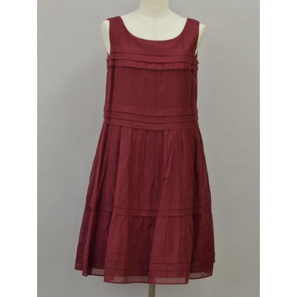 Sybilla シビラ ノースリーブワンピース Mサイズ ワインレッド レディース e_u F-M12762 : TRIVANDRUM - 通販 - Yahoo!ショッピング