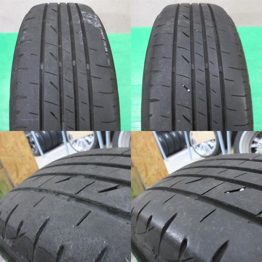Playz トヨタ 50プリウス純正 195/65R15 夏タイヤ 50%-60%山 BRIDGESTONE PXII 4本 5穴PCD100 6.5J +40 ウィッシュ カローラ 中古新潟 ...