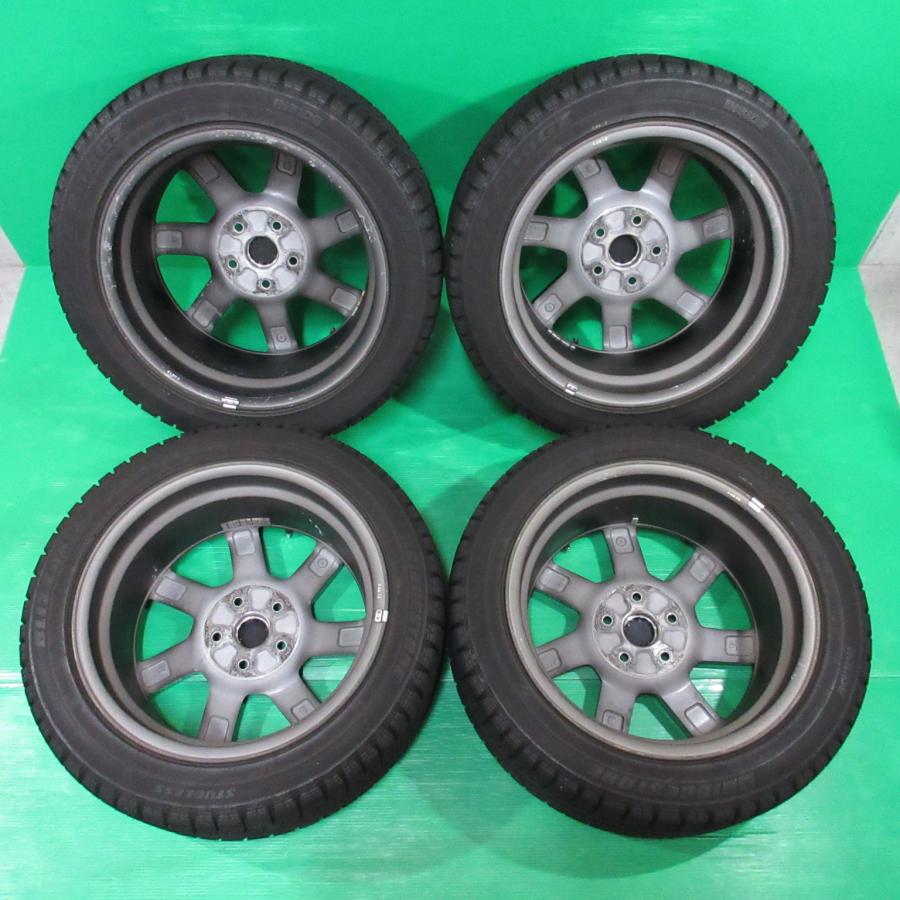 レヴォーグ スバル レヴォーグ純正 215/50R17 スタッドレス 70%-80%山 BRIDGESTONE BLIZZAK REVO GZ 4本 5穴PCD114.3 7J +55 WRX ...