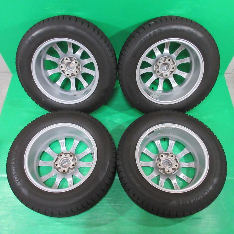 iceGUARD セレナ 205/65R16 バリ山スタッドレス 80%-90%山 YOKOHAMA iG50PLUS 4本 5穴PCD114.3 6.5J +40 ヤリスクロス カムリ 中古 ...