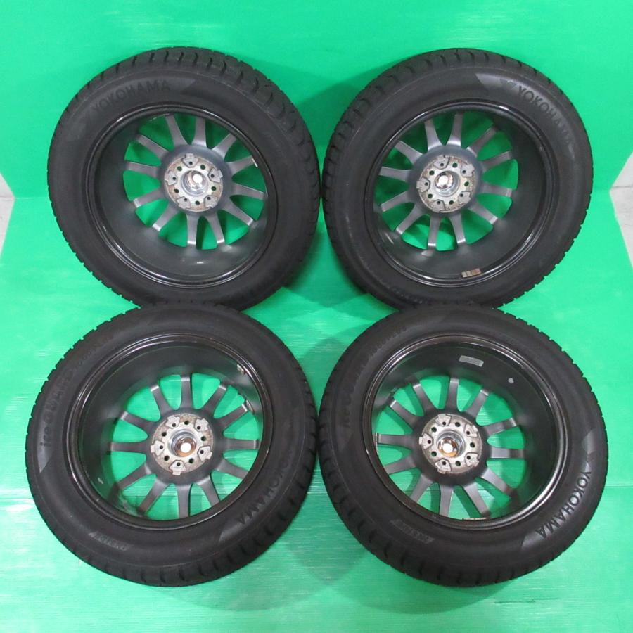 iceGUARD 86 BRZ 205/55R16 スタッドレス 65-70%山 YOKOHAMA iceGUARD5PLUS 4本 5穴PCD100 6.5J +48 レクサスCT200h ...