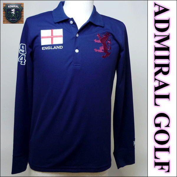 Admiral ADMIRAL GOLF(アドミラルゴルフ) 長袖ポロシャツ 11FGCS006 : 下着衣類スポーツウェアの専門店YSK ...