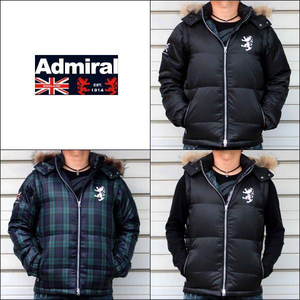ADMIRAL(アドミラル) 【メンズ】 3Way フード付き ダウンジャケット ACMA256 : admiral-acma256 : 下着 ...