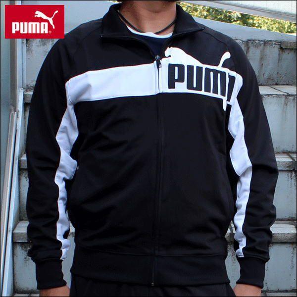 PUMA(プーマ) 【メンズ】トリコットジャケット トラックトップ ジャージ TRICOT JACKET BLACK 820653-01 ...