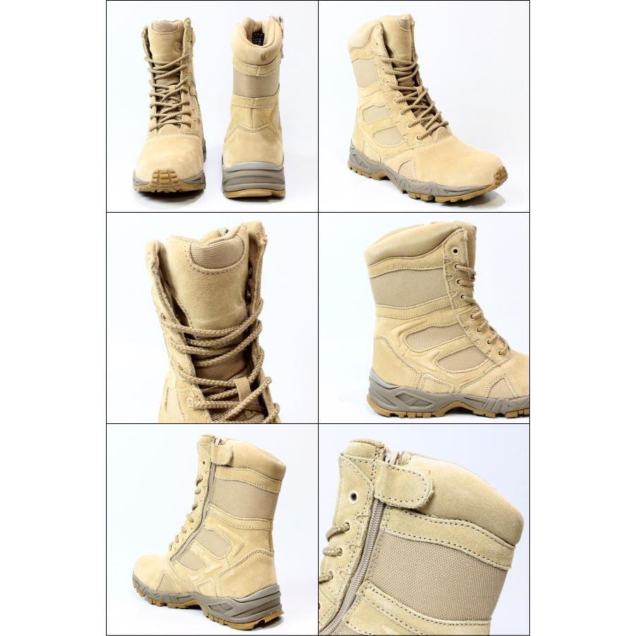 ROTHCO ロスコ ブーツ ROTHCO (ロスコ) メンズ サイドジップブーツ タクティカルブーツ ミリタリーブーツ (DESERT ...