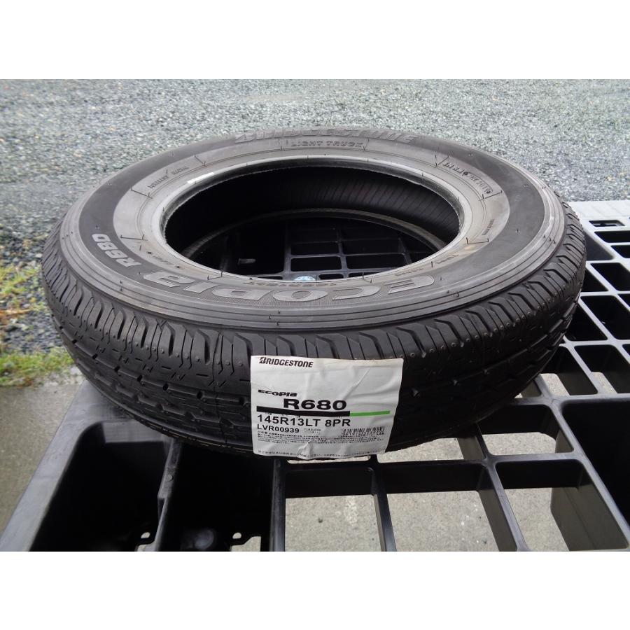 ブリヂストン サマータイヤ ECOPIA R680 145R13 2019年製 1本 未使用、長期在庫 ジャンク : 湖西商店 ヤフー店 ...