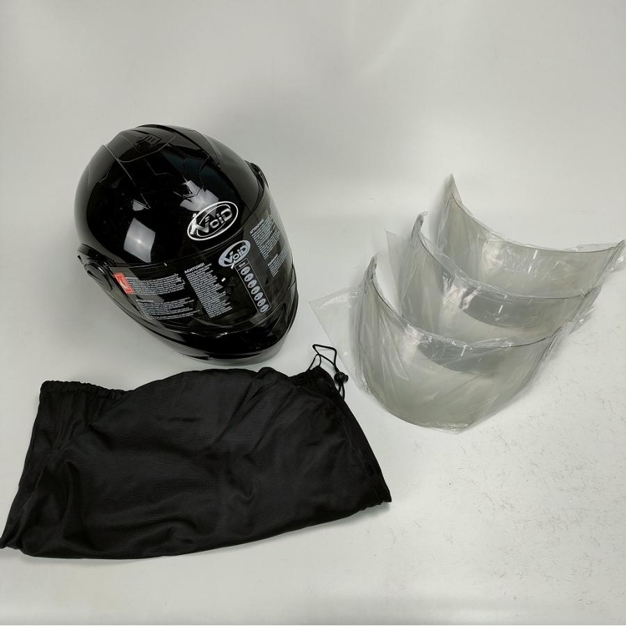 VOID(T-797) フルフェイスヘルメット Lサイズ(59-60cm) 黒メタ シールド3枚付 THHのOEM製品 : 湖西商店 ヤフー店 - 通販 - Yahoo!ショッピング