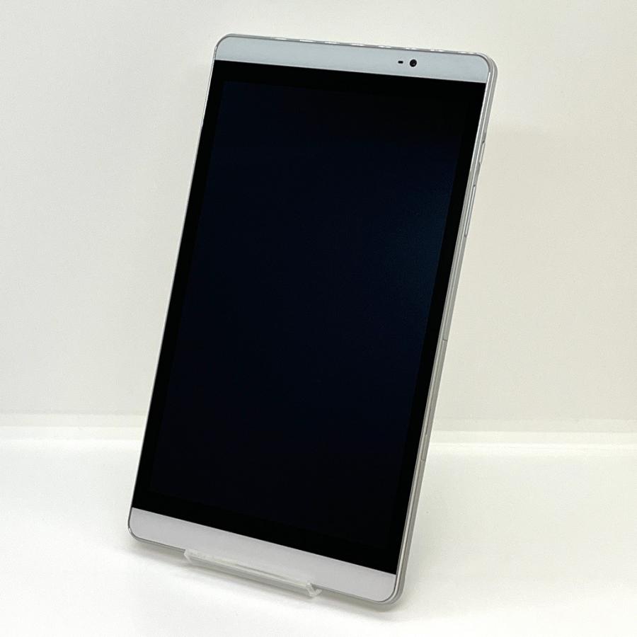【美品】HUAWEI dtab Compact d-02H docomo SIMロック解除済み 16GB シルバー 8 インチ 白ロム ...