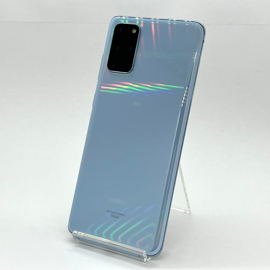 Galaxy S 極美品 S20+ 5G SCG02 クラウドブルー au SIMロック解除済み 128GB 5G対応 スマホ本体 送料無料 ...