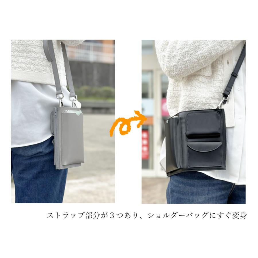 スマホショルダー スマホポシェット レディース 縦 財布 スマホポーチ スマホバッグ ミニショルダー 小銭入れ 携帯入れ 定期入れ ICカード 牛皮 シンプル TOKAIZ : 万通オンライン ...