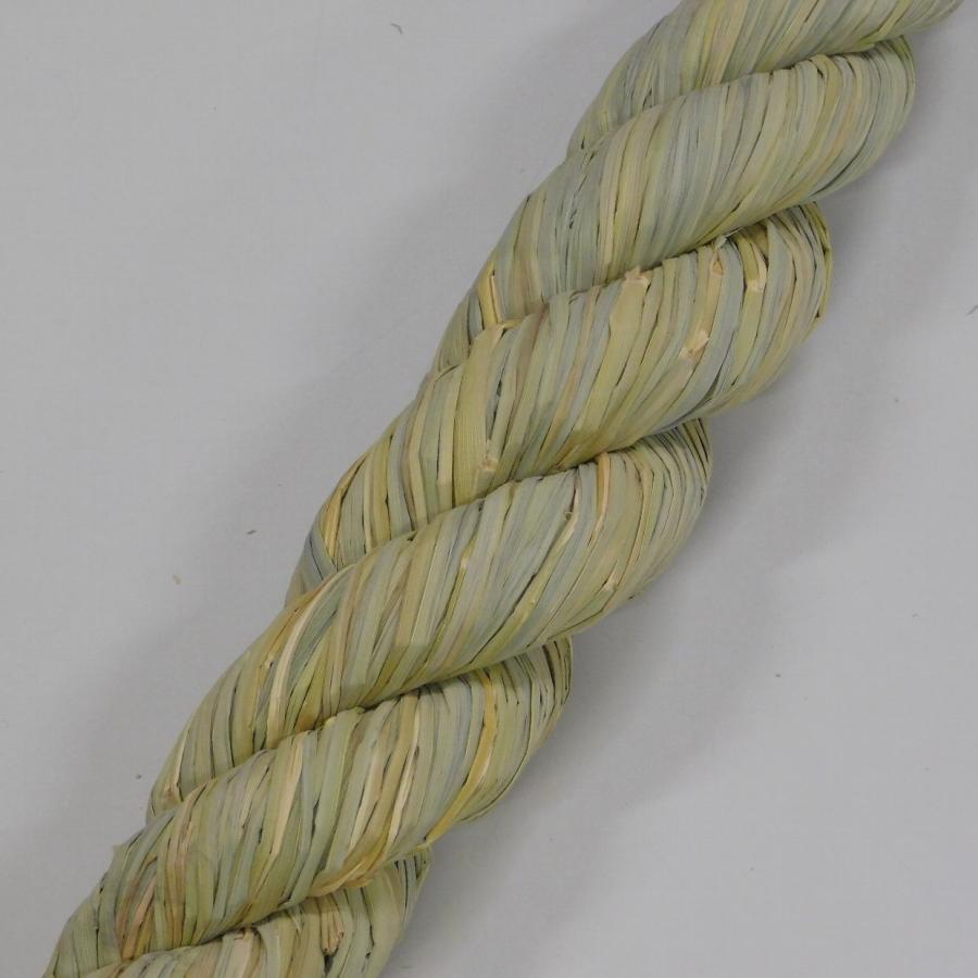 しめなわ 神社 神棚用 鼓胴型 中太 しめ縄 140cm 藁製 注連縄 両〆 送料無料 紙垂（幣束）付 :10000933:すとう ヤフー ...