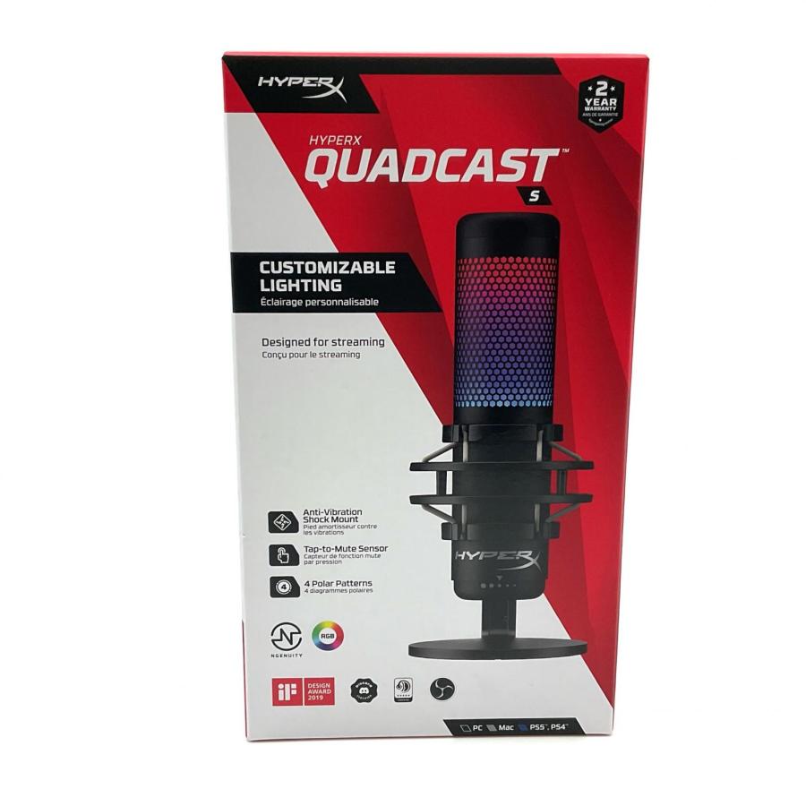 【全額返金保証】【最速発送】HYPERX QUADCAST QDC001 ゲーミング コンデンサマイク【新品未開封・即納OK】 : YTH Store - 通販 - Yahoo!ショッピング