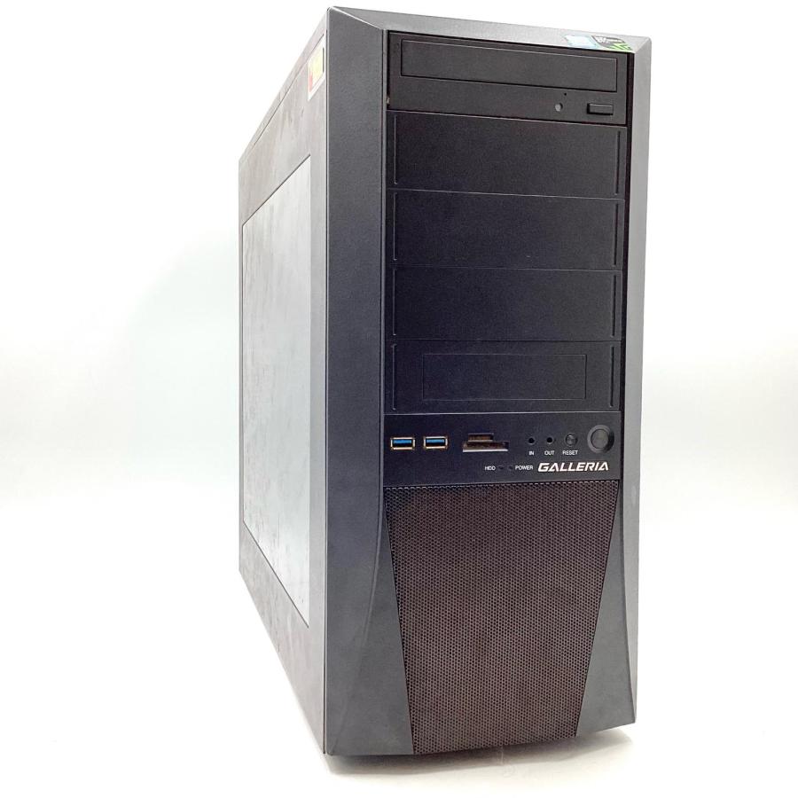 ドスパラ 【最速発送】GALLERIA ゲーミングデスクトップPC XV(KT02/H370) i7-8700 16GB SSD 640GB HDD 2TB NVIDIA GeForce ...