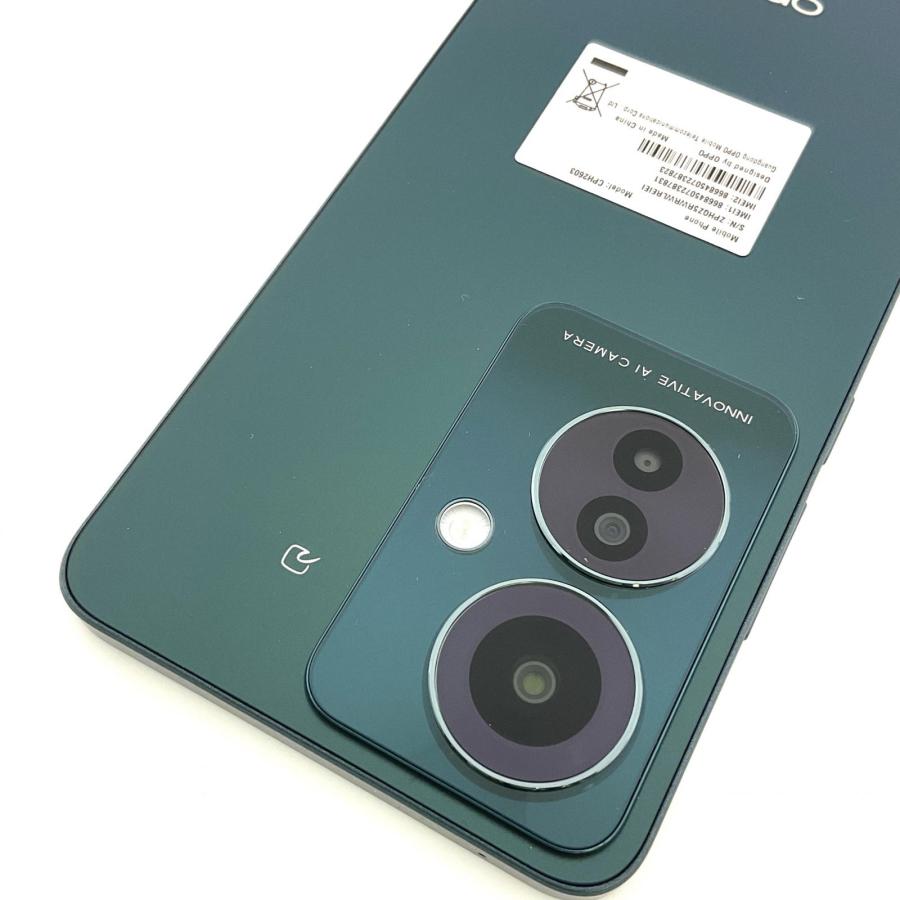 OPPO 【全額返金保証】【最速発送】OPPO Reno 11 A 128GB ダークグリーン CPH2603 超美品 動作確認済 : YTH ...