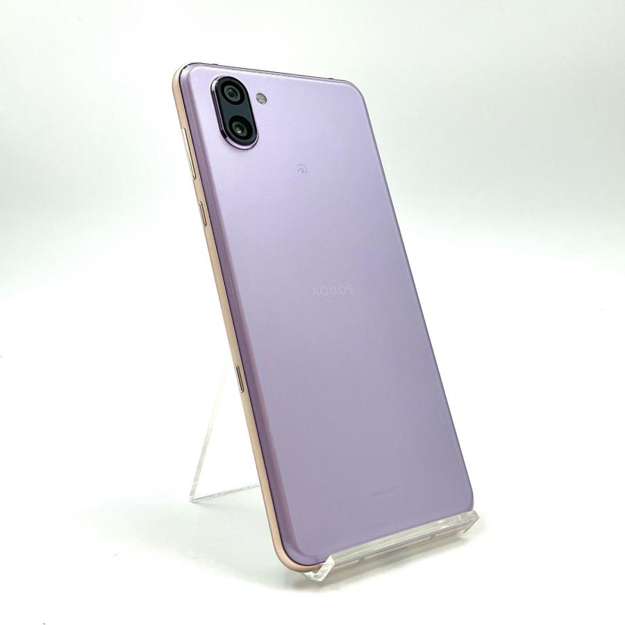 SHARP 【全額返金保証】【最速発送】SHARP AQUOS R3 128GB ピンクアメジスト au SHV44 白ロム 動作確認済 ...