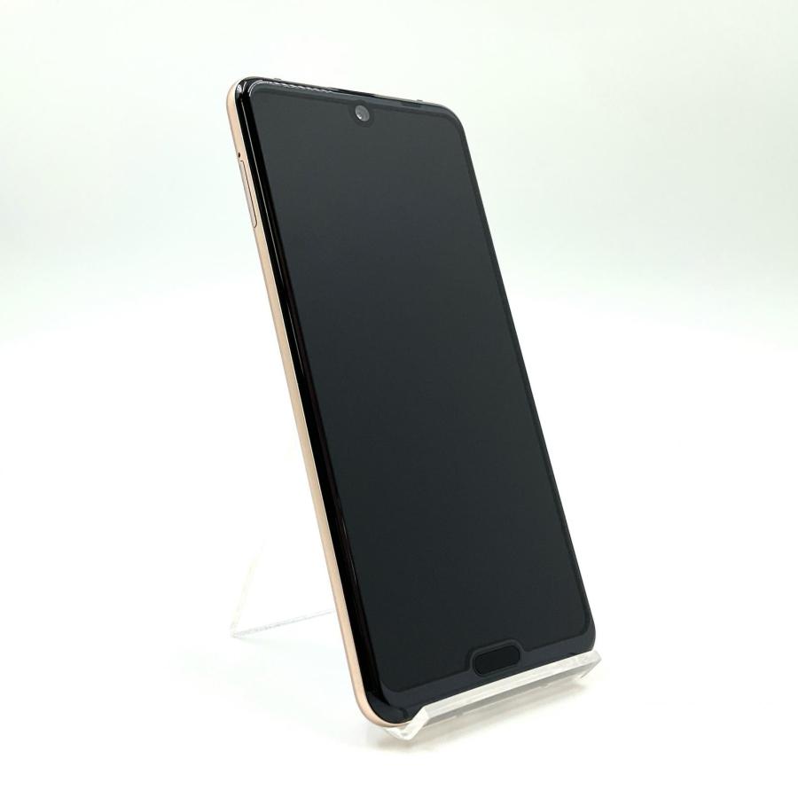 SHARP 【全額返金保証】【最速発送】SHARP AQUOS R3 128GB ピンクアメジスト au SHV44 白ロム 動作確認済 ...