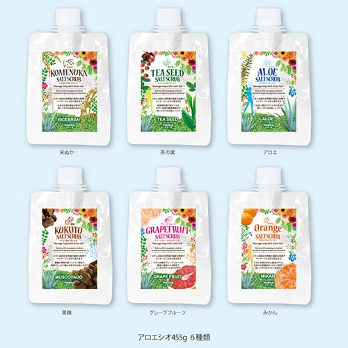 つぶ塩ボディーソープ アロエシオ アロエ ボディスクラブ 455g (1パック) リーブル フタバ化学 お肌 : パーツEX - 通販 - Yahoo!ショッピング