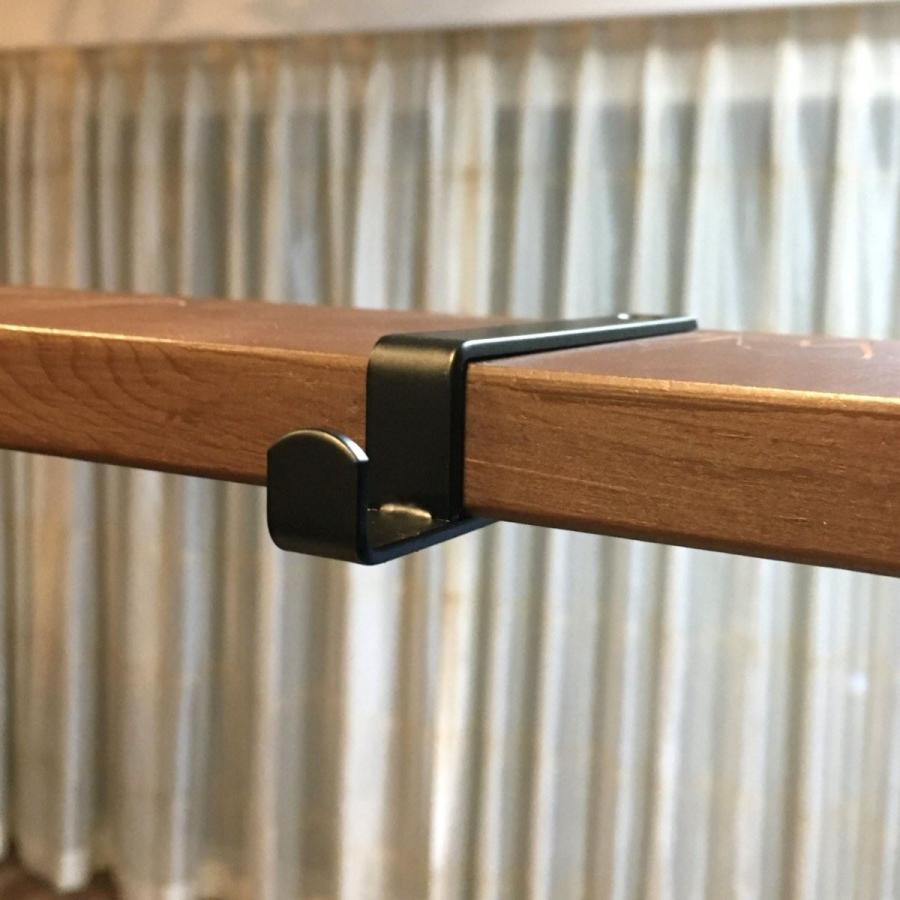 1×材にはさむフック L型 黒 [3個] #八幡ねじ YAHATA DIY 通販 :4979874104472:パーツEX PayPayモール店 - 通販 - Yahoo!ショッピング