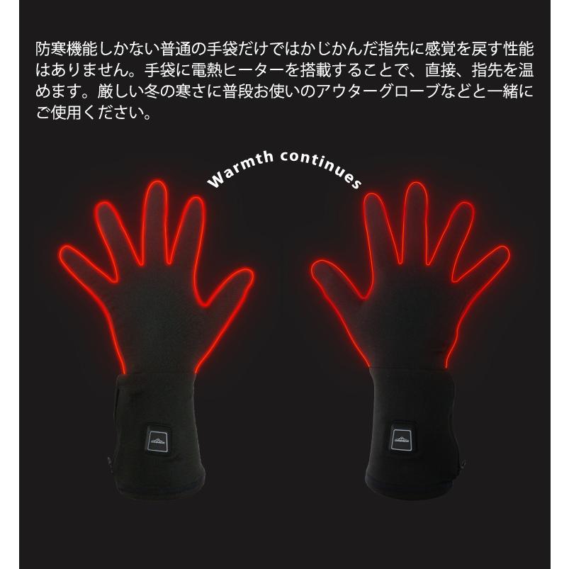 DABADA DA ダバダ 電熱インナーグローブ 充電式 男女兼用 3サイズ ヒーターグローブ 電熱グローブ 電熱手袋 : パーツEX - 通販 - Yahoo!ショッピング