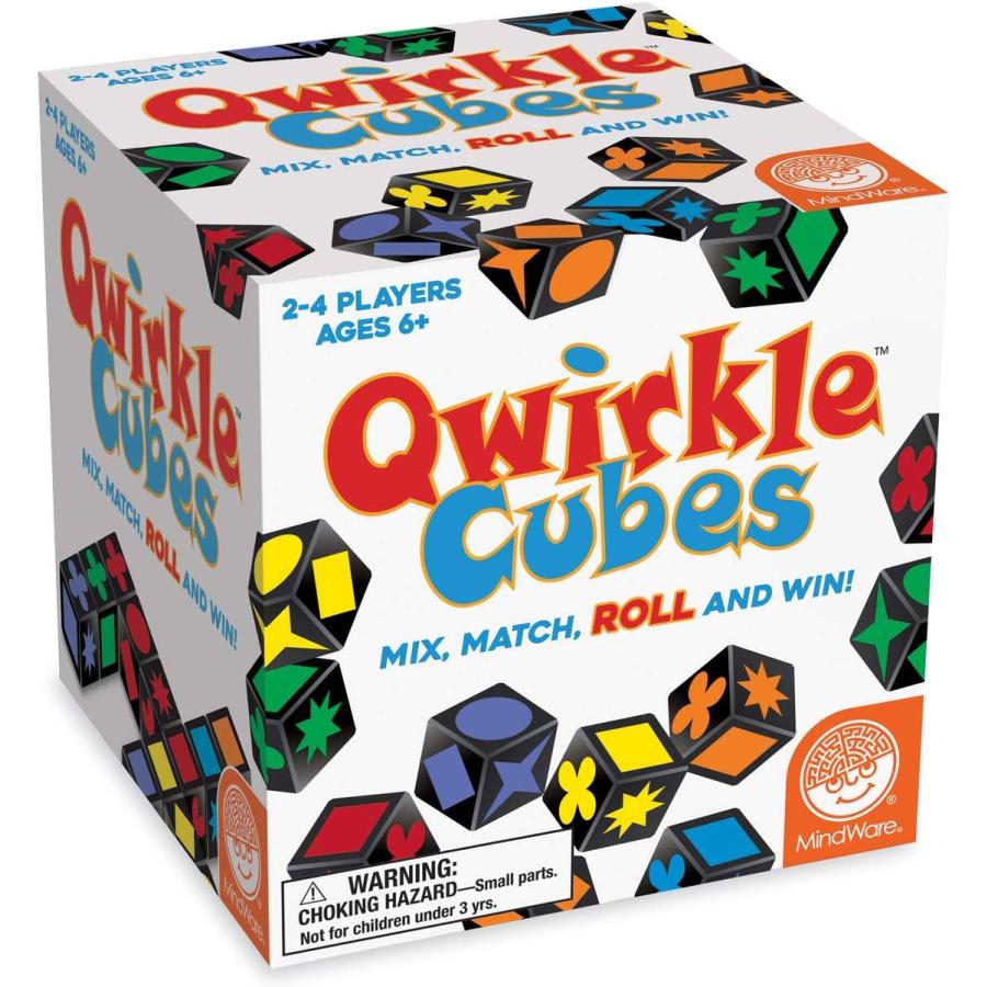 テーブルゲーム 戦略的ダイスゲーム Qwirkle Cubes クワークルキューブ 世界的賞受賞 輸入英語版 日本語説明書なし : トレード ...