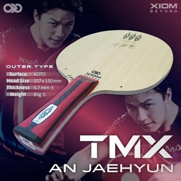 XIOM エクシオン アン・ジェヒョン TMX ST ストレートシェークハンド 卓球ラケット Y卓球店 (XIOM) : Y卓球店 Yahoo!ショッピング店 - 通販 - Yahoo!ショッピング