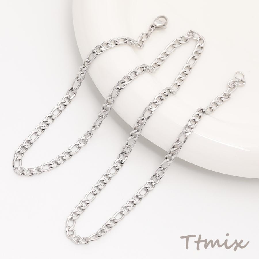 ステンレス製 ネックレスチェーン ゴールドカラー 長さ約36+6cm（1連） : ビーズアンドパーツ - 通販 - Yahoo!ショッピング