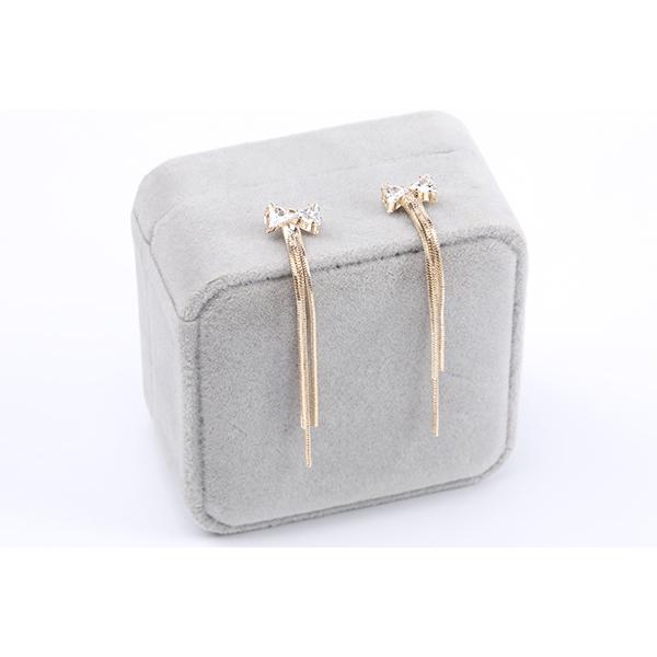 高品質チェーンチャーム チェーンタッセル リボン ラインストーン付き カン付き 62mm ゴールド（2ヶ） :M8284:ビーズアンドパーツ ...