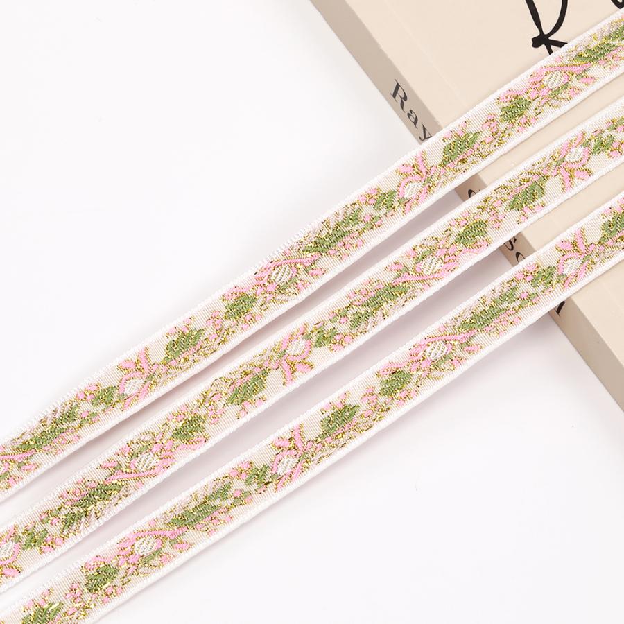 チロリアンテープ ポリエステルリボン テープリボン 服飾資材 ラッピングリボン 手作りヘアリボン 幅約1.3cm（5m） : ビーズアンドパーツ - 通販 - Yahoo!ショッピング