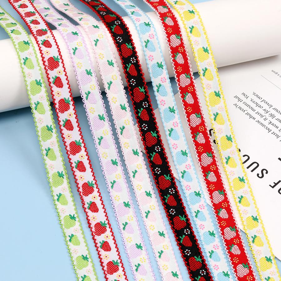 チロリアンテープ ポリエステルリボン テープリボン 服飾資材 ラッピングリボン 手作りヘアリボン 幅約1.3cm（5m） : ビーズアンドパーツ - 通販 - Yahoo!ショッピング