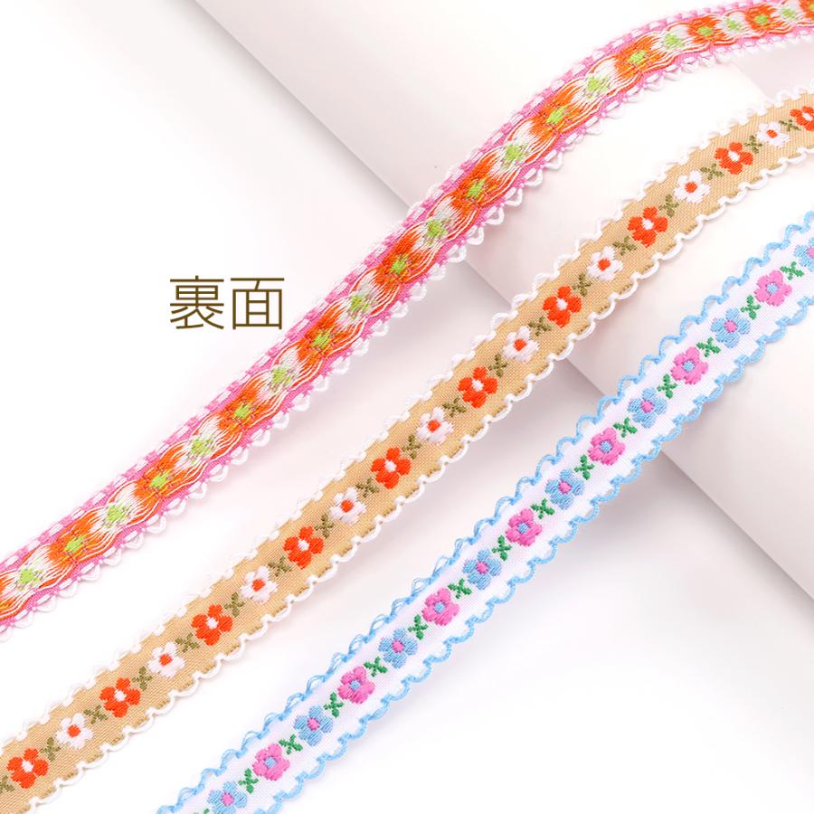 チロリアンテープ ポリエステルリボン テープリボン 服飾資材 ラッピングリボン 手作りヘアリボン 幅約1.3cm（5m） : ビーズアンドパーツ - 通販 - Yahoo!ショッピング