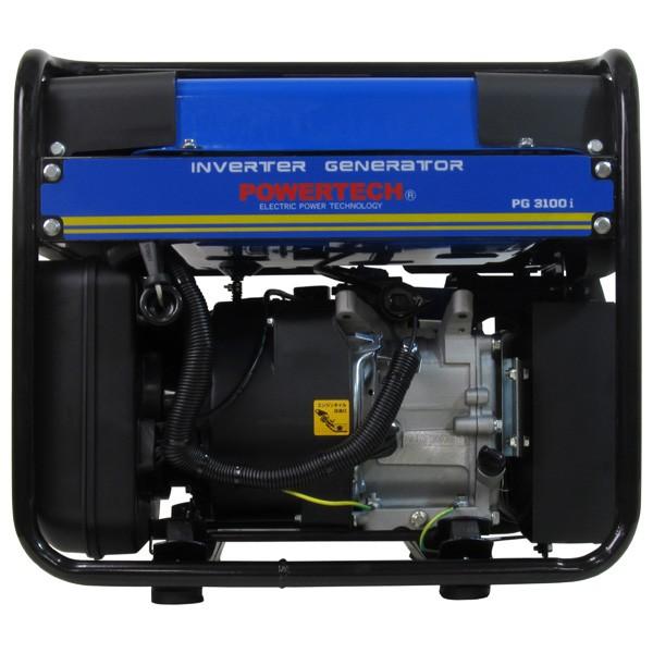 パワーテック インバーター 発電機 PG3100i 3.1kVA (3100W) ガソリンエンジン 50Hz 60Hz 対応 正弦波 POWERTECH 代引不可 :4580341471425 ...