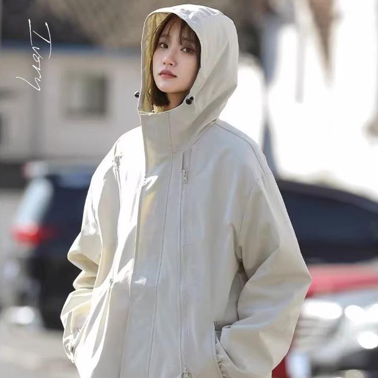 マウンテンパーカー レディース 男女兼用 撥水 秋 アウター 防花粉 秋冬 ジャケットブルゾン きれいめ ジャケット ブルゾン コート パーカー : yuhin - 通販 - Yahoo!ショッピング