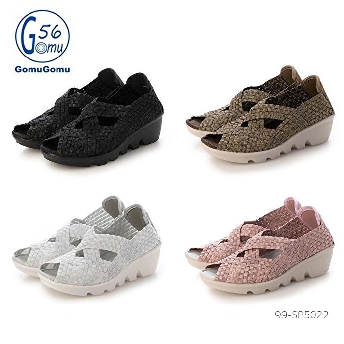 Gomu 56 ゴムゴム Gomu56 軽量 ゴムメッシュ オープントゥサンダル SP5022 99-SP5022 洗えて清潔 : 結い輪堂 - 通販 - Yahoo!ショッピング