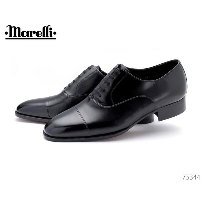 マレリー Marelli 75344 ビジネス メンズシューズ 本革 ストレートチップ 靴 4E : 結い輪堂 - 通販 - Yahoo!ショッピング