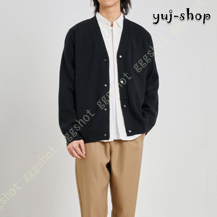 ブランド登録なし メンズ カーディガン 羽織 ジャケット風 ニットカーディガン 開襟 サマージャケット シンプル 無地 長袖 ボタン 冷房 カジュアル アウター 春 夏 秋 冬 : Yuj ...