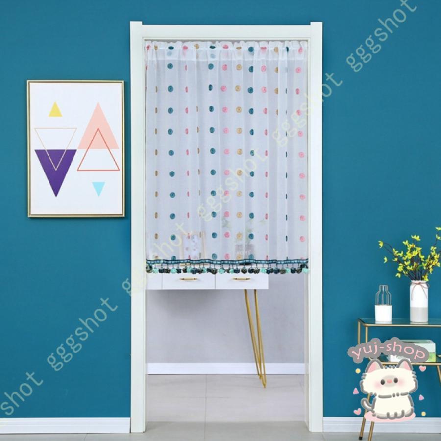 のれん レース 暖簾 間仕切り 北欧 キッチン ファブリック おしゃれ ヨーロッパ 目隠し 玄関 オシャレ ロング タペストリー フラワー 花 : Yuj Shop - 通販 - Yahoo ...