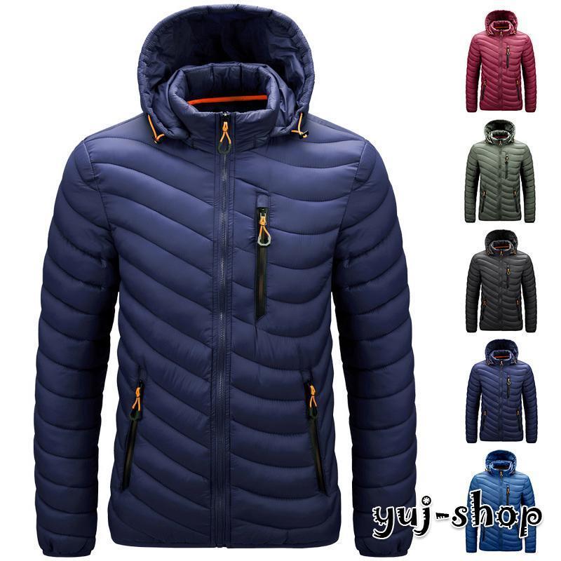 ブランド登録なし ダウンジャケット メンズ レディース 中綿ダウンジャケット 中綿コート アウター ブルゾン ペアルック ペア服 クリスマス プレゼント 秋冬 : Yuj Shop - 通販 ...